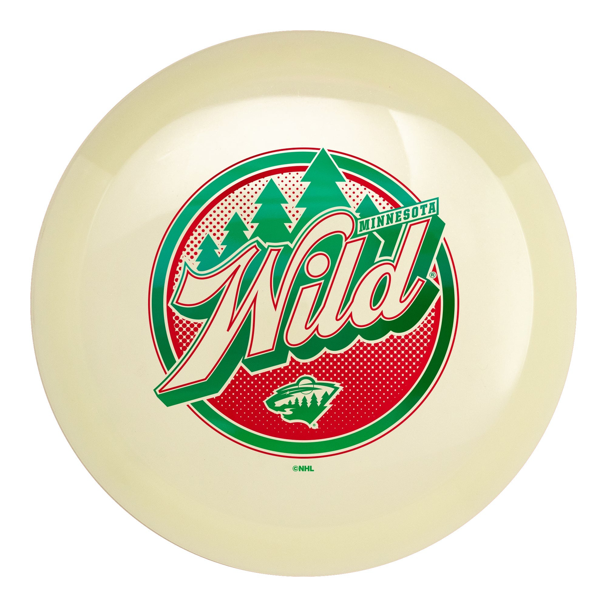 Prodigy D2 400 GLOW Plastic - NHL Minnesota Wild Stamp